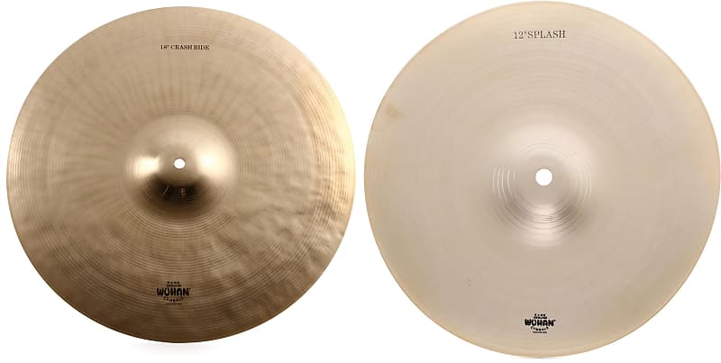 Wuhan 18 inch Crash Ride Cymbal Bundle with Wuhan 12 inch | Reverb