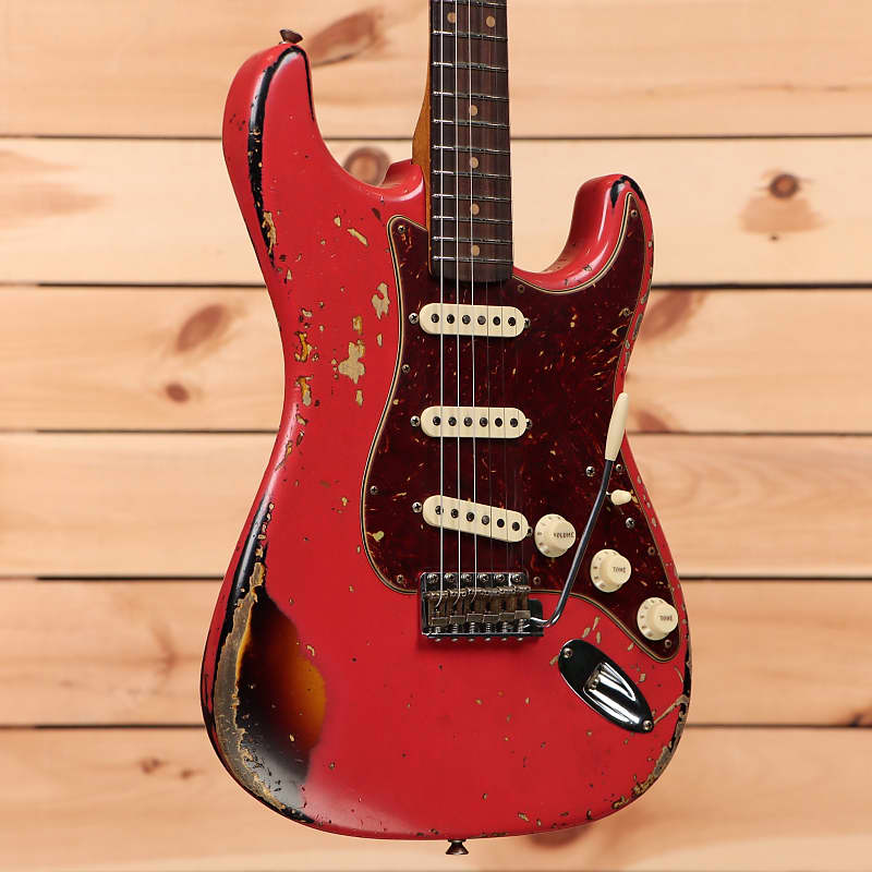Fender Custom Shop LTD 1961 Stratocaster Heavy Relic - Fiesta | Reverb