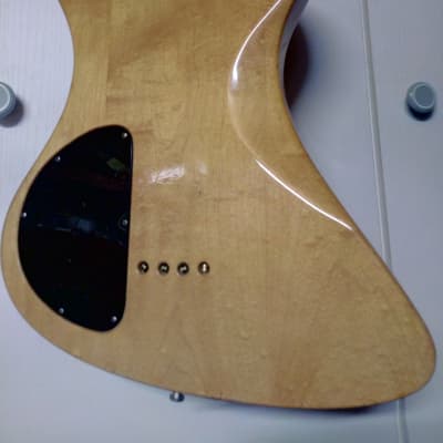 Gibson RD Standard Bass 1977 modified double 4, natural maple | Reverb