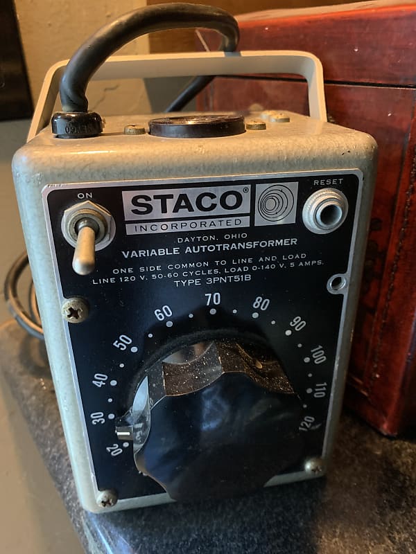 Staco Staco Variac - Guitar Amp Power Control not sure Grey | Reverb