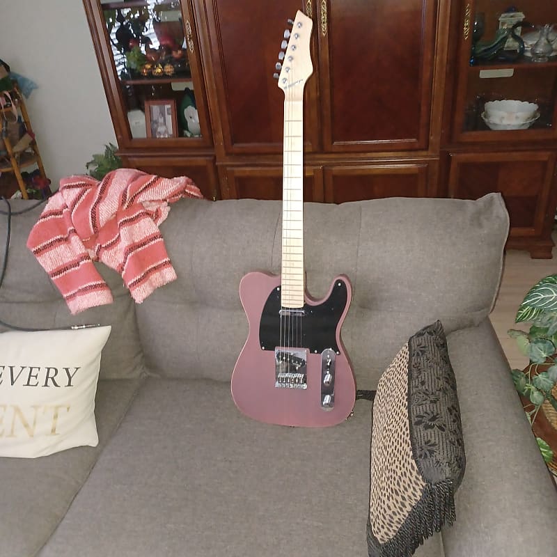Marko custom guitar Telecaster 2024 - Faded cherry | Reverb