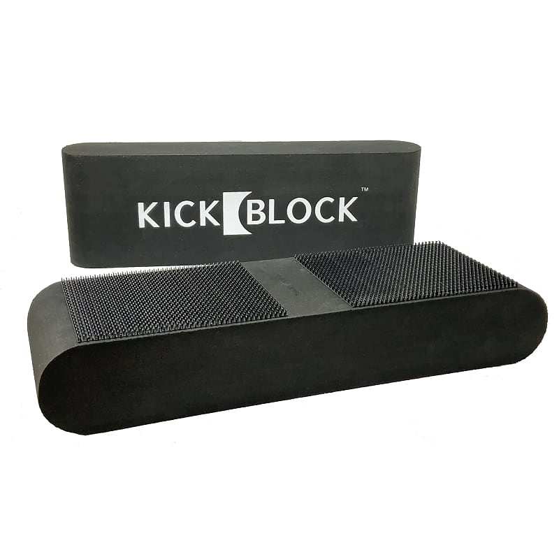 KickBlock Shock Absorbing Bass Drum Anchor - Black | Reverb