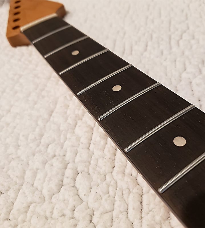 USA made,Nitro finish,Roasted Maple neck with Rosewood | Reverb