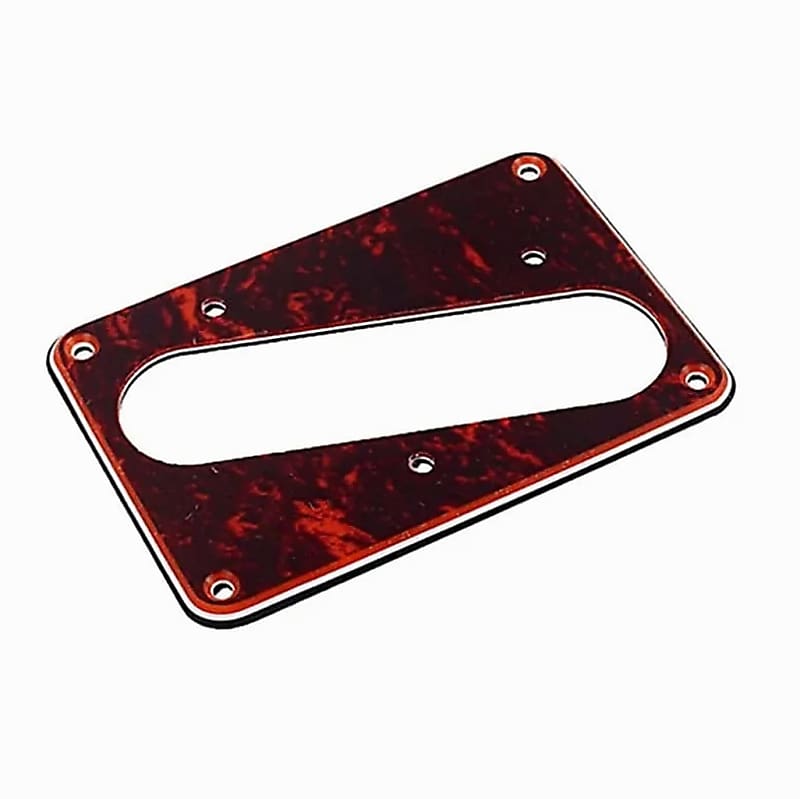 Wide Guitar Tele Style Bridge Pickup Ring Frame in Red | Reverb