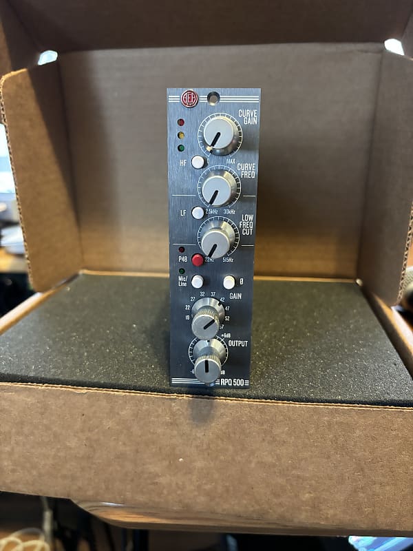 AEA RPQ500 Ribbon Pre with Curve Shaper 500 Series Module | Reverb