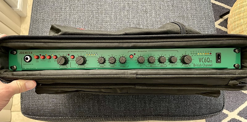 Joe Meek British channel strip VC6Qcs v2 (vc6, vc6q) | Reverb