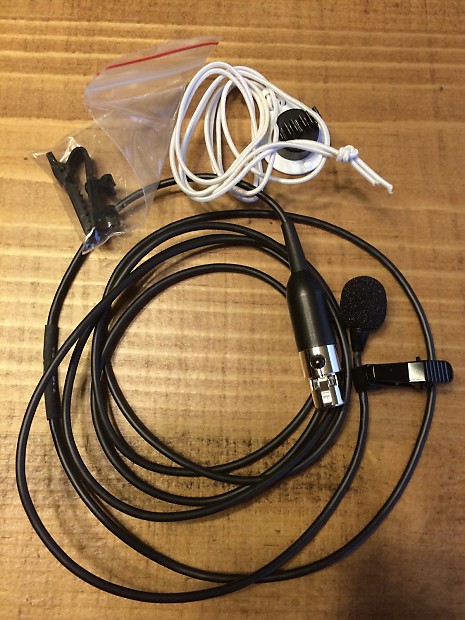 Shure WL51B Black Microflex Cardioid Subminiature Lav Mic | Reverb