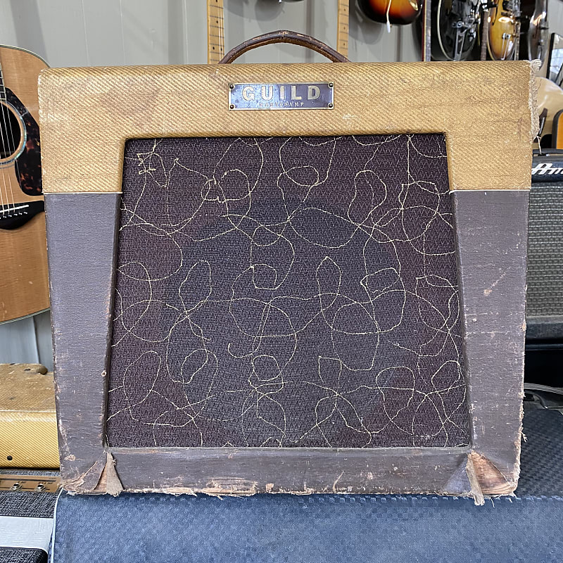 Guild Master amp 1960 - Tweed/burgundy | Reverb