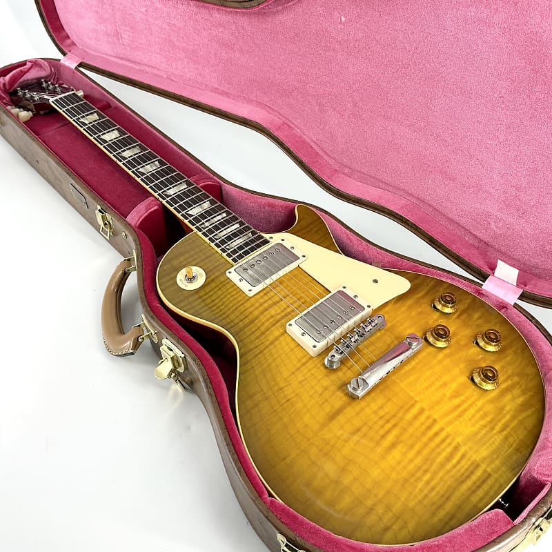 2021 Gibson Custom Shop 1959 Les Paul VOS - Golden | Reverb Australia