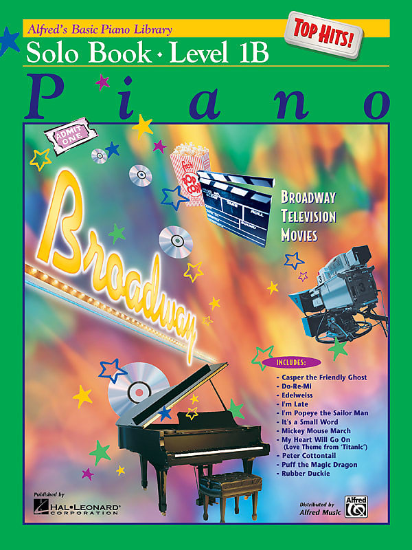 Alfred's Basic Piano Solo 1B Book | Reverb