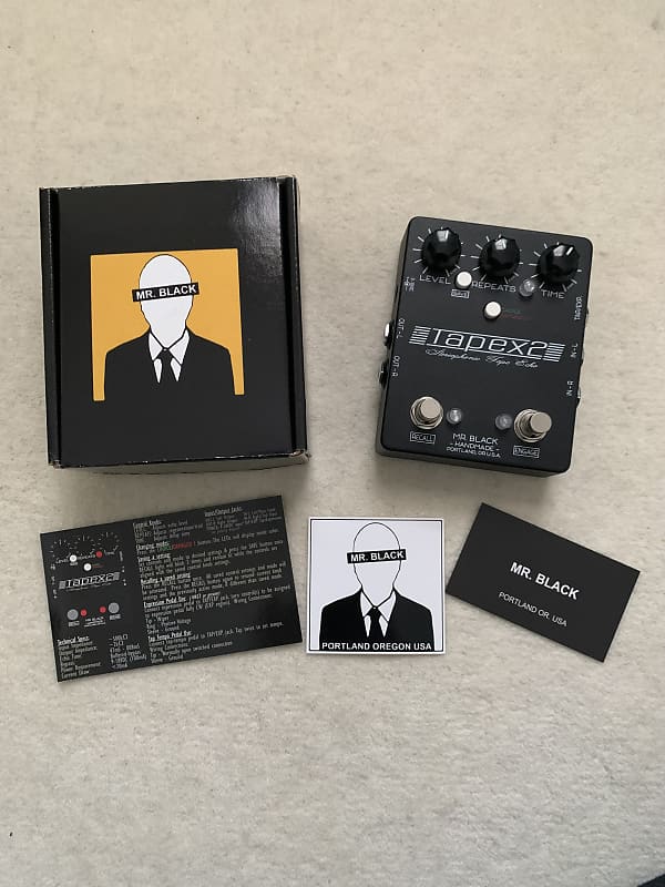 Mr. Black Tapex 2 stereo delay | Reverb
