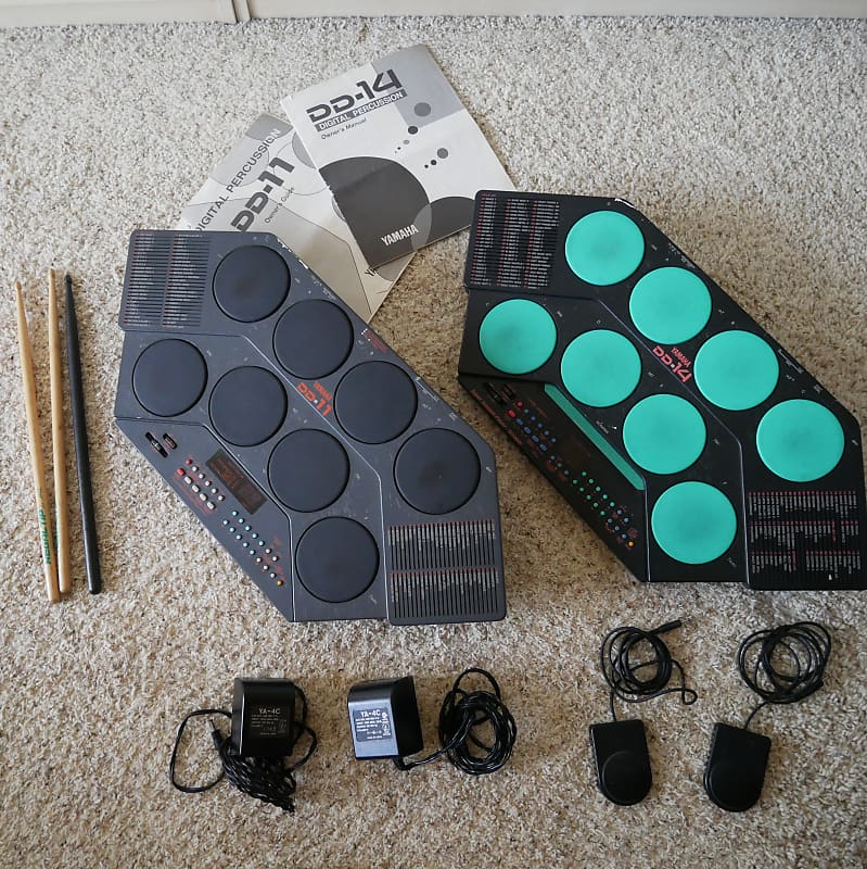 2 Yamaha Drum Machines DD14 DD11 | Reverb