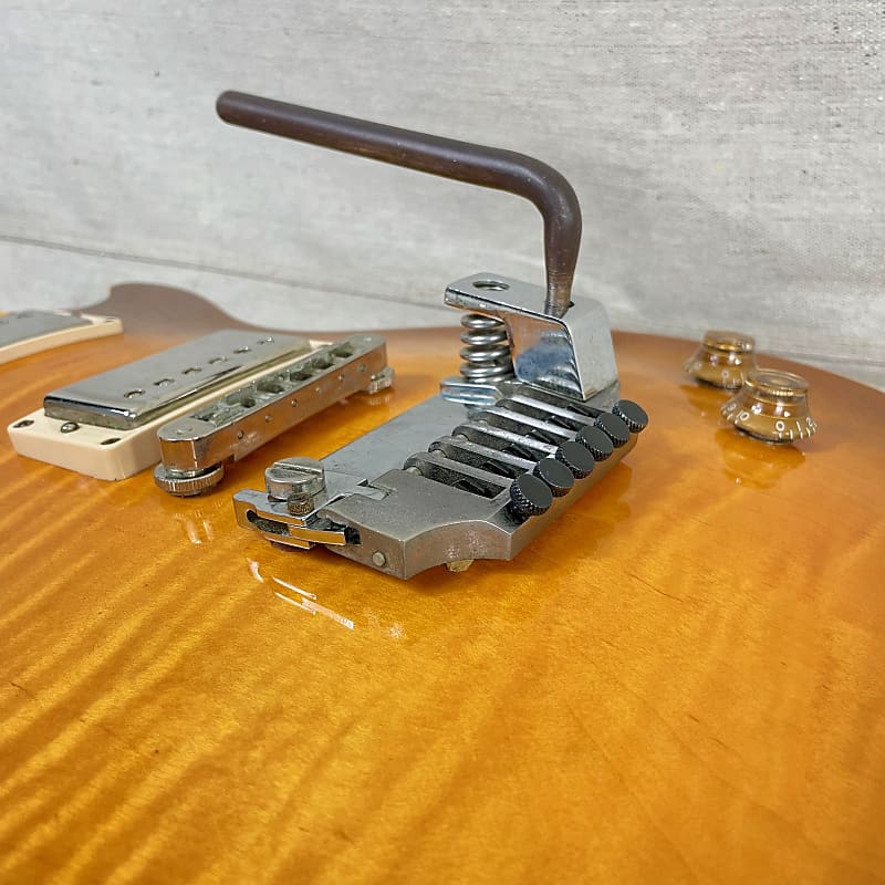 Bowen Handle Gibson Stop Tailpiece Tremolo 1980s Chrome | Reverb