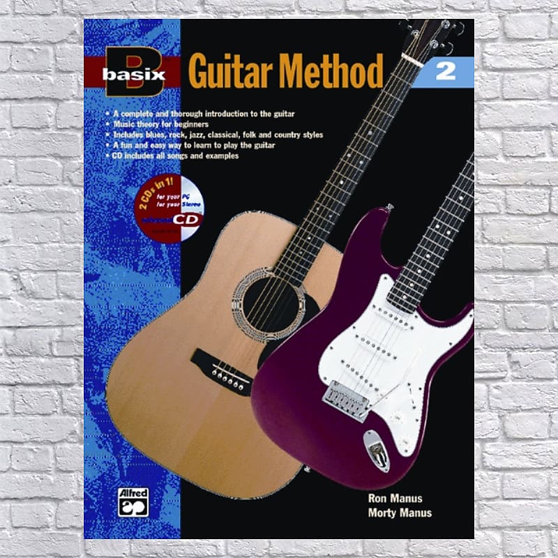 Alfred 00-16603 Basix- Guitar Method- Book 2 - Music Book | Reverb