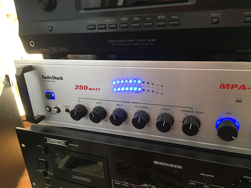 Radioshack MPA-250A | Reverb