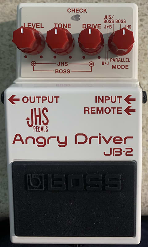 Boss JB-2 JHS Angry Driver 2017 - Present - White/Red | Reverb