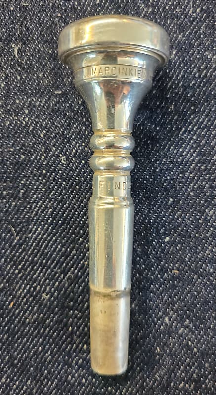 Marcinkiewicz E13*C Chuck Findley trumpet mouthpiece - Silver | Reverb