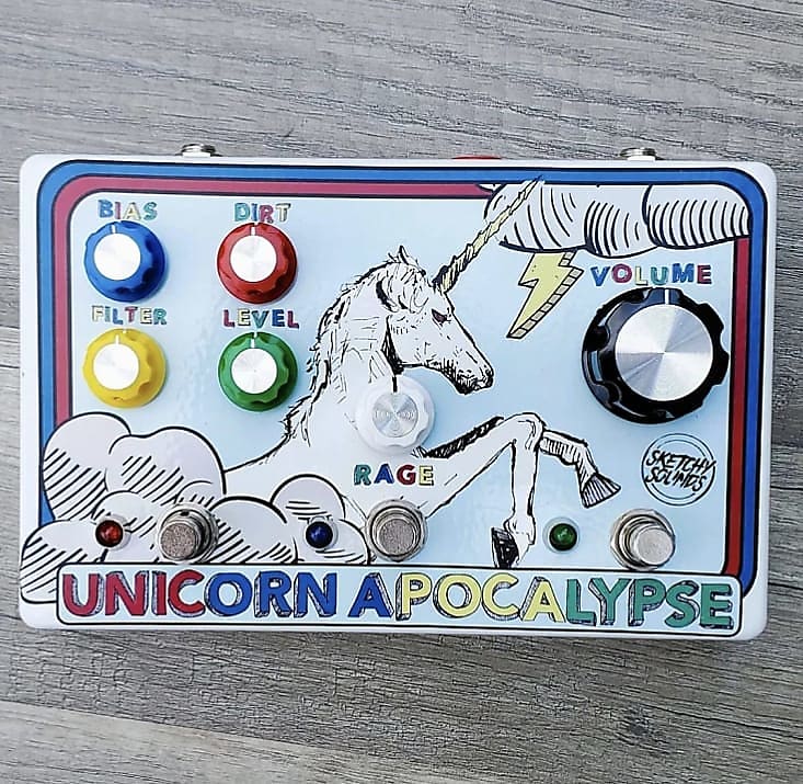 Sketchy Sounds Unicorn Apocalypse Fuzz/Distortion Guitar | Reverb