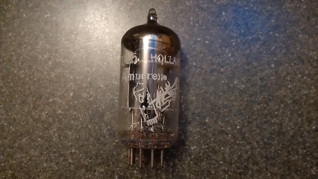 Amperex 12AX7A / 7025 Bugle Boy NOS Twin Triode Tube | Reverb