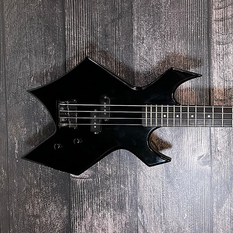 BC Rich Platinum Warlock Bass Bass Guitar (Puente Hills, CA) | Reverb