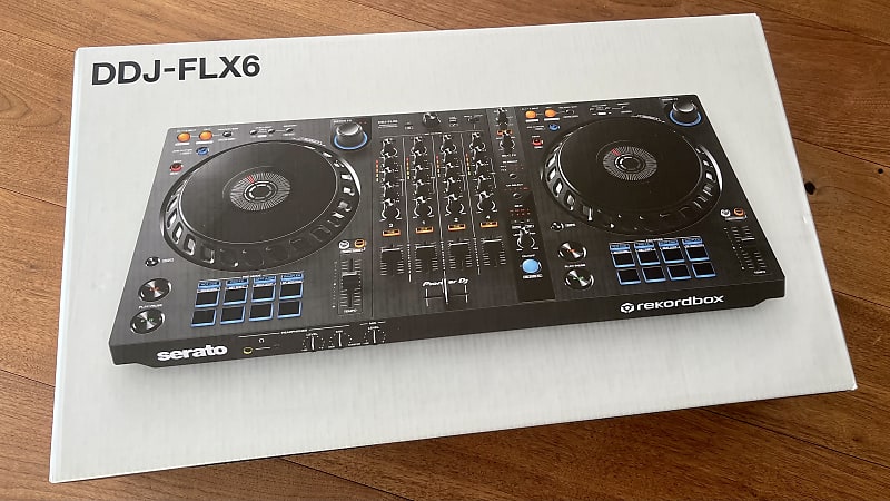 Pioneer DDJ-FLX6 2023 Schwarz | Reverb