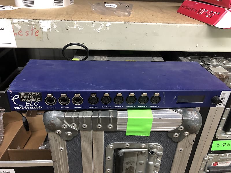 ELC Lighting Switch/Node dmXLAN node6X DMX to Ethernet | Reverb
