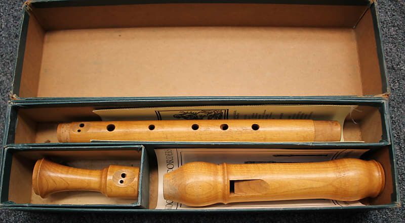 1967 William Koch Handmade Maple Alto Recorder | Reverb