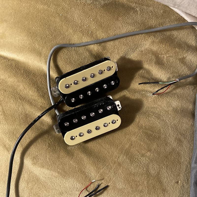 PRS Santana SE Alnico Zebra Humbuckers Neck Bridge Pickup Set | Reverb