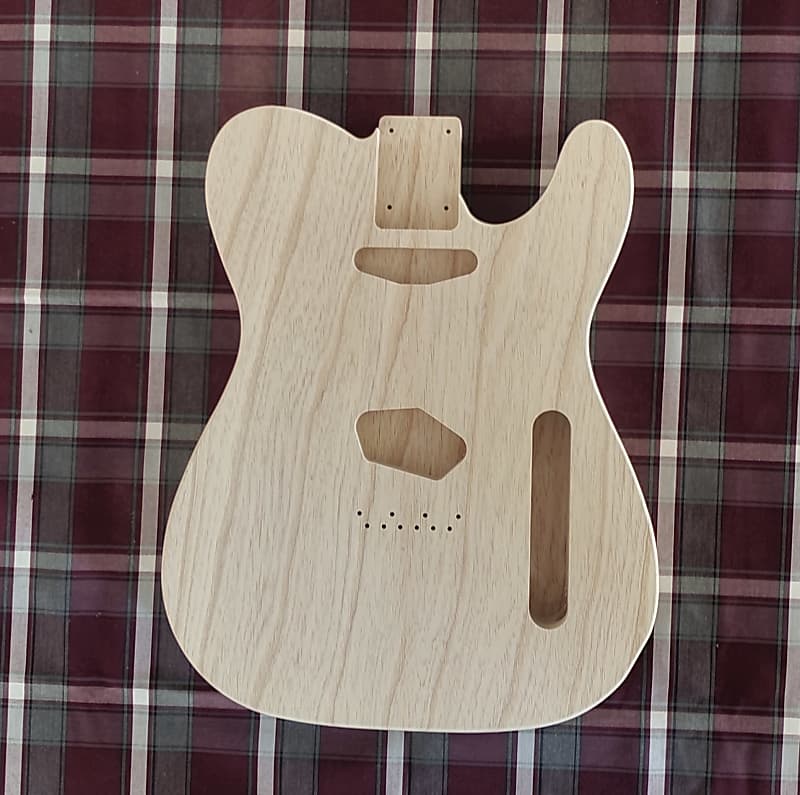 Woodtech Routing 2 pc Swamp Ash Telecaster Body - Unfinished | Reverb