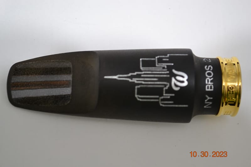Theo Wanne NY Bros 2 Alto Saxophone Mouthpiece - Hard Rubber | Reverb