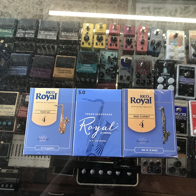 Rico/D’Addario Royal tenor sax/bass clarinet reeds, strength | Reverb
