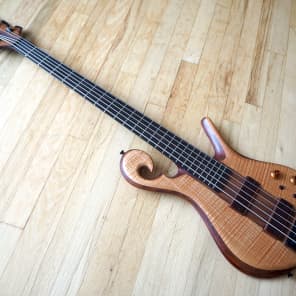 2015 Carl Thompson Custom 5 String Electric Bass Guitar | Reverb