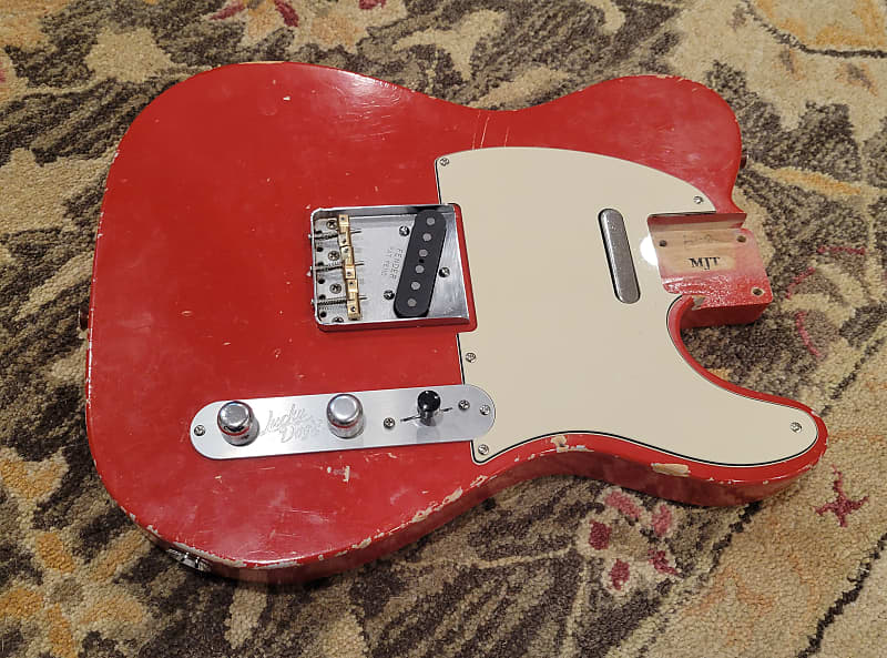 MJT Telecaster Esquire Loaded Body Lollar Pickups | Reverb