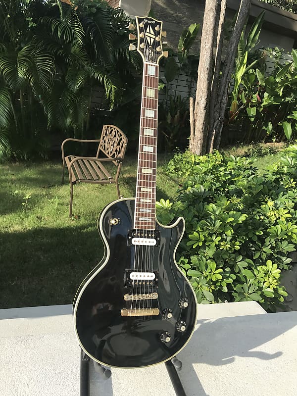 Greco Super Real Custom 1980 Black | Reverb