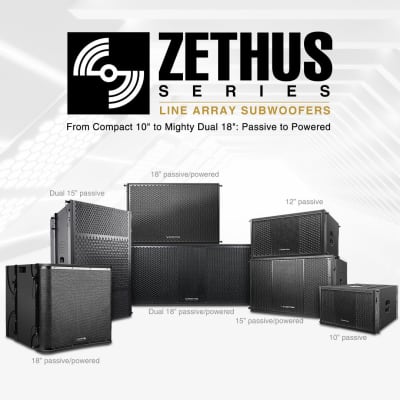 ZETHUS-112S | ZETHUS Series 12” 900W Passive Line Array | Reverb