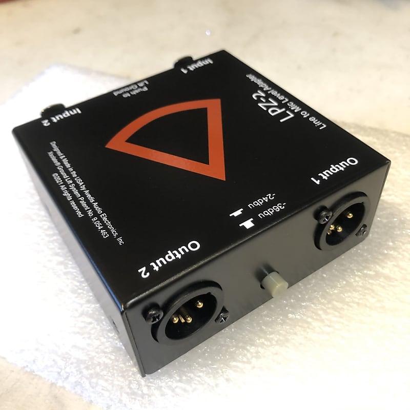 Avedis LPZ-2 Dual-Channel Line to Mic Level Adapter | Reverb