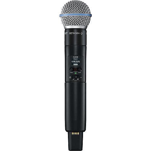 Shure SLXD2/B58 G58 Wireless Handheld Microphone Transmitter | Reverb