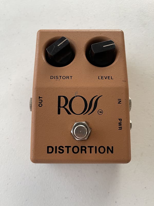 Ross R-50 Distortion Overdrive Tan Rare Vintage Guitar Effect | Reverb