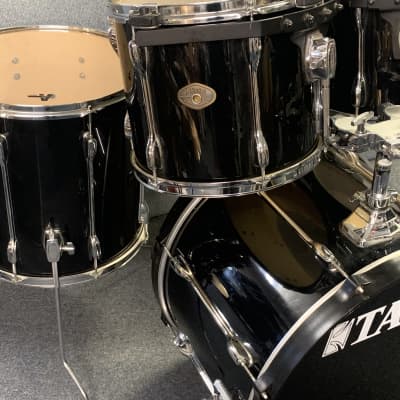 Tama Rockstar 5pc Shell Kit 22/16/12/13/14 Sn. - Black | Reverb