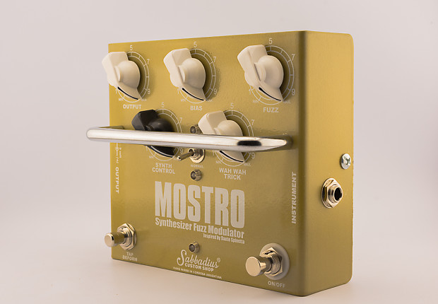 Sabbadius MOSTRO Synthesizer Fuzz Modulator (Silicon Fuzz) | Reverb