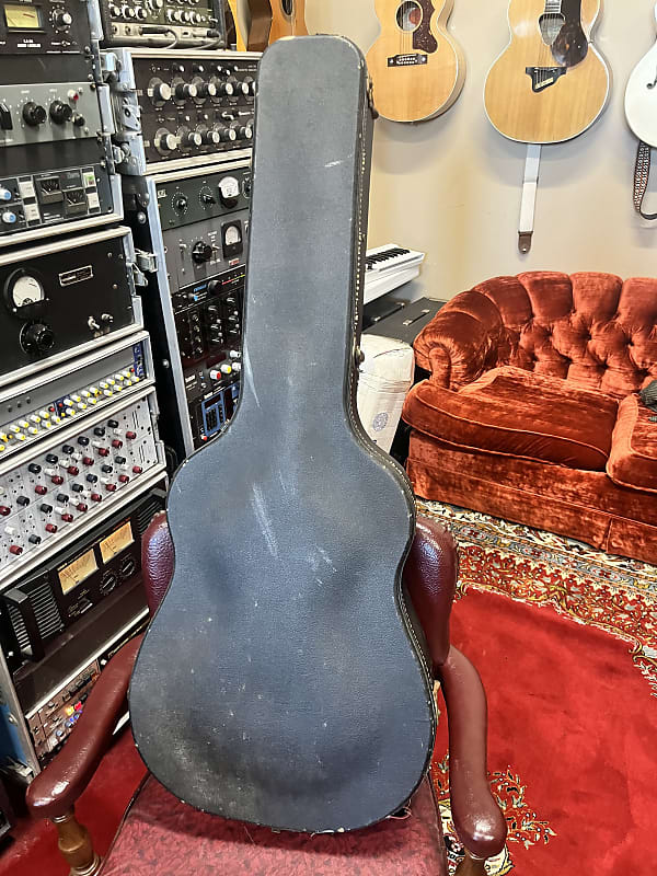 Guild Dreadnought Jumbo Hollowbody Guitar Case 1960s 1970s | Reverb