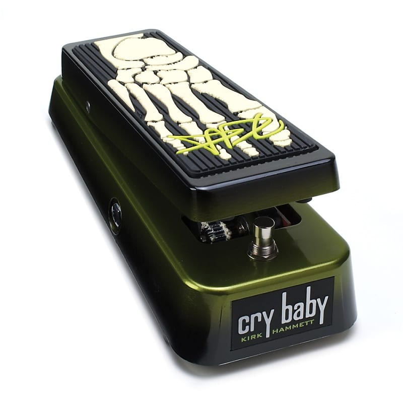JIM DUNLOP KH95 Kirk Hammett Signature Crybaby Wah Pedal | Reverb