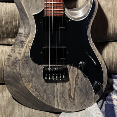 Kiesel Aries Neck-Through // Lavender Metallic Raw Tone // | Reverb