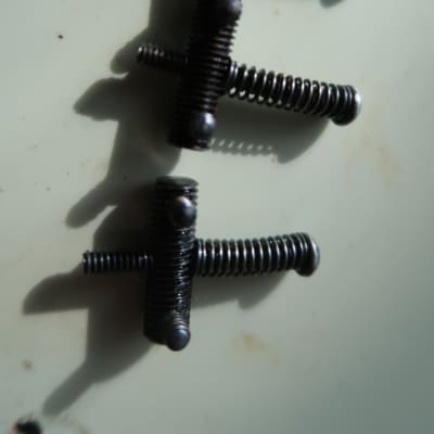 Fender Telecaster Bridge Threaded saddles 1962 thru 1971 USA | Reverb