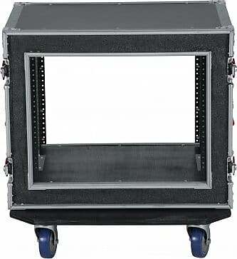 Gator 8U Shock Audio Road Rack Case w/ Casters | Reverb