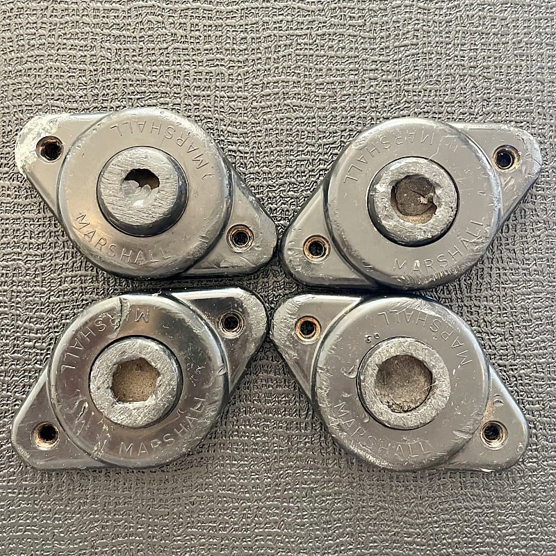 set of x4 Vintage Marshall JMP amplifier feet Superlead, | Reverb UK