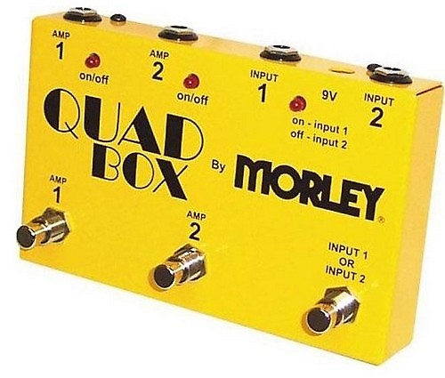 Morley QUAD BOX Dual Guitar/Amplifier Selector/Combiner | Reverb UK
