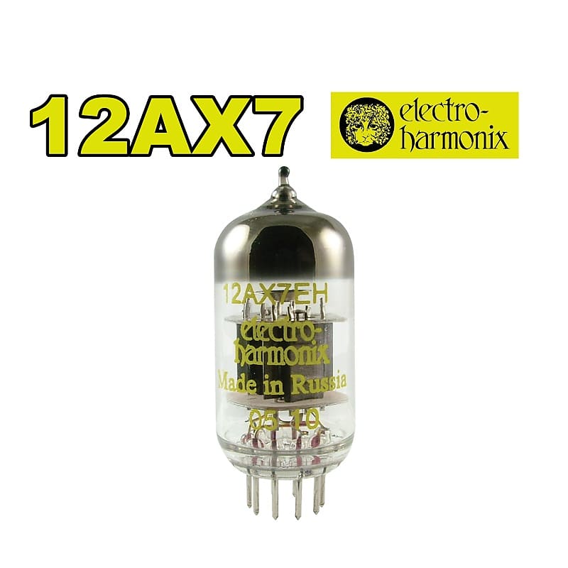 Electro-Harmonix 12AX7 Vacuum Tube Made in Russia | Reverb