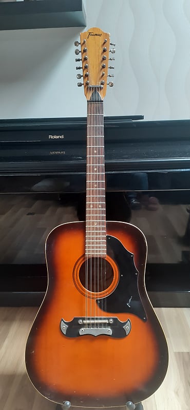 Framus Texan 12 1968 model 5/296 12 string acoustic guitar | Reverb