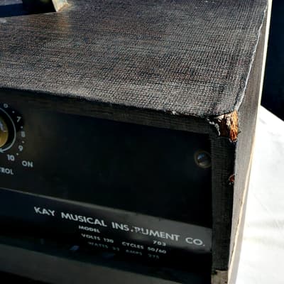 60's KAY Model 703 PV Music Electronic Shop Serviced + | Reverb Canada
